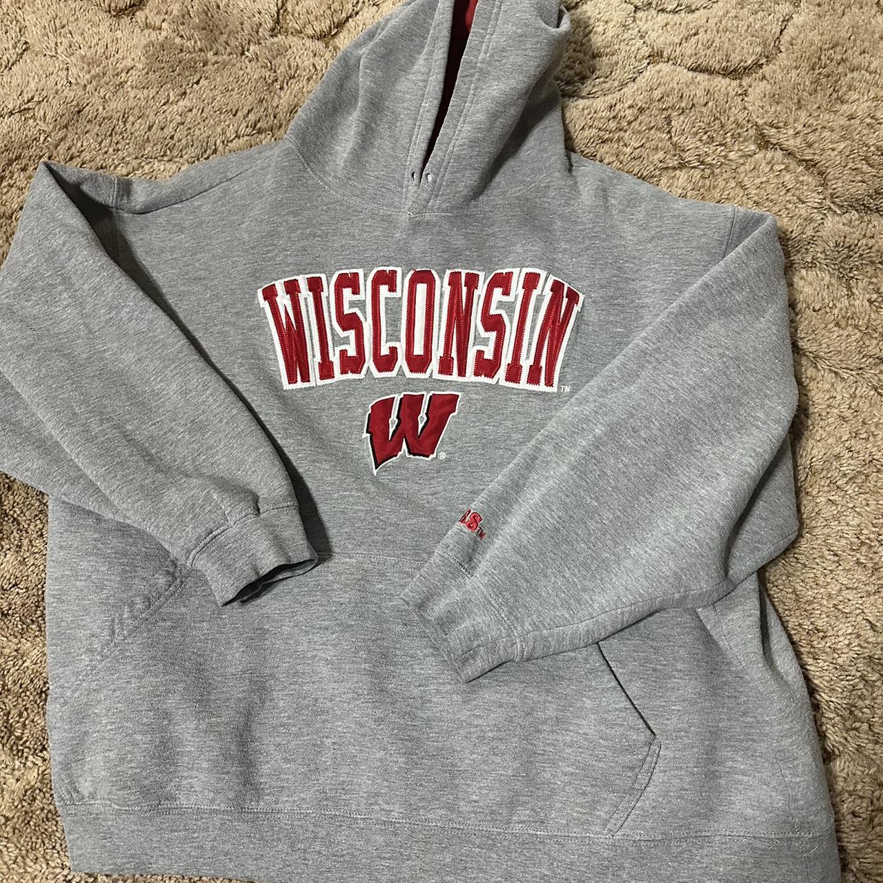 Wisconsin hoodie - Depop