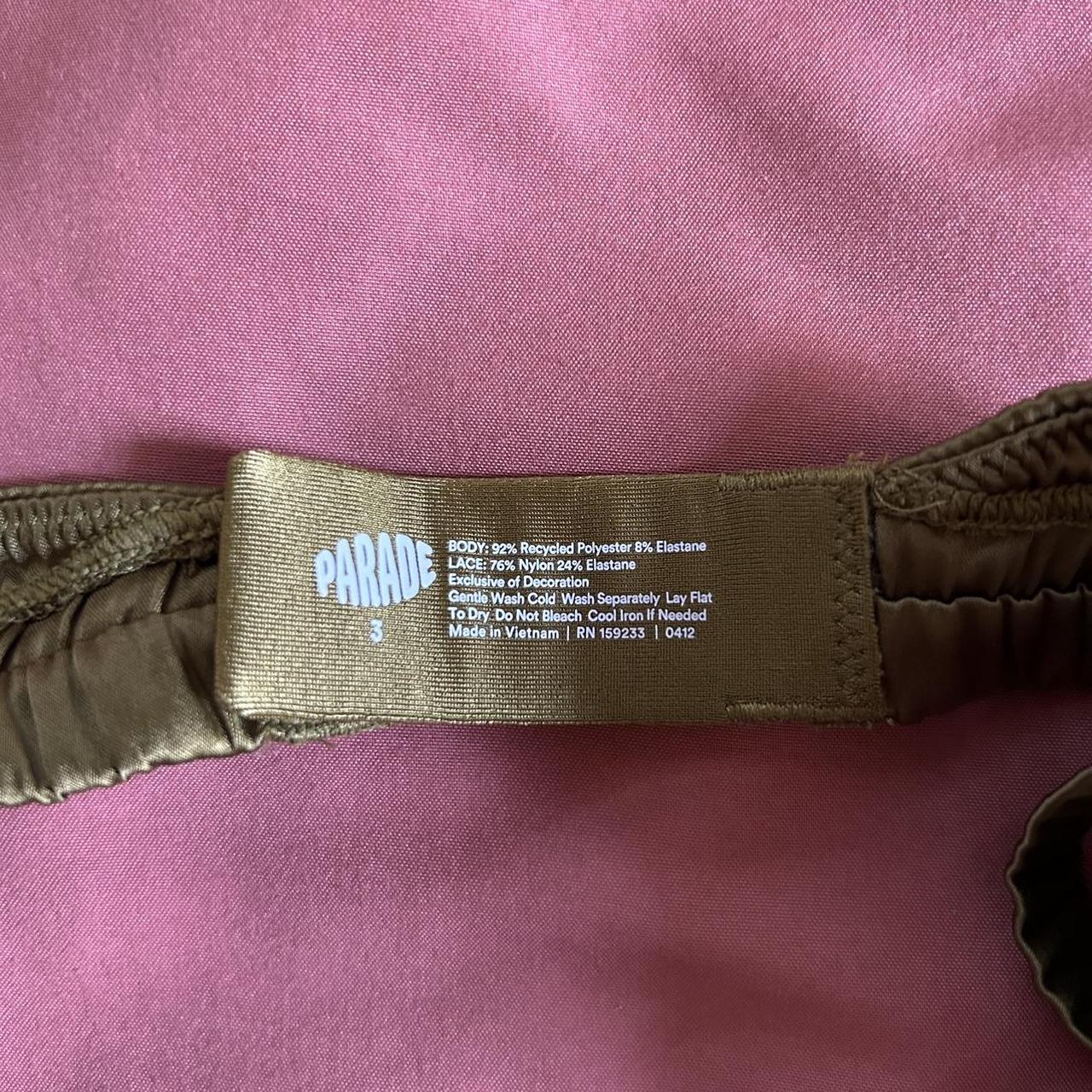 Parade Women's Green Bra | Depop