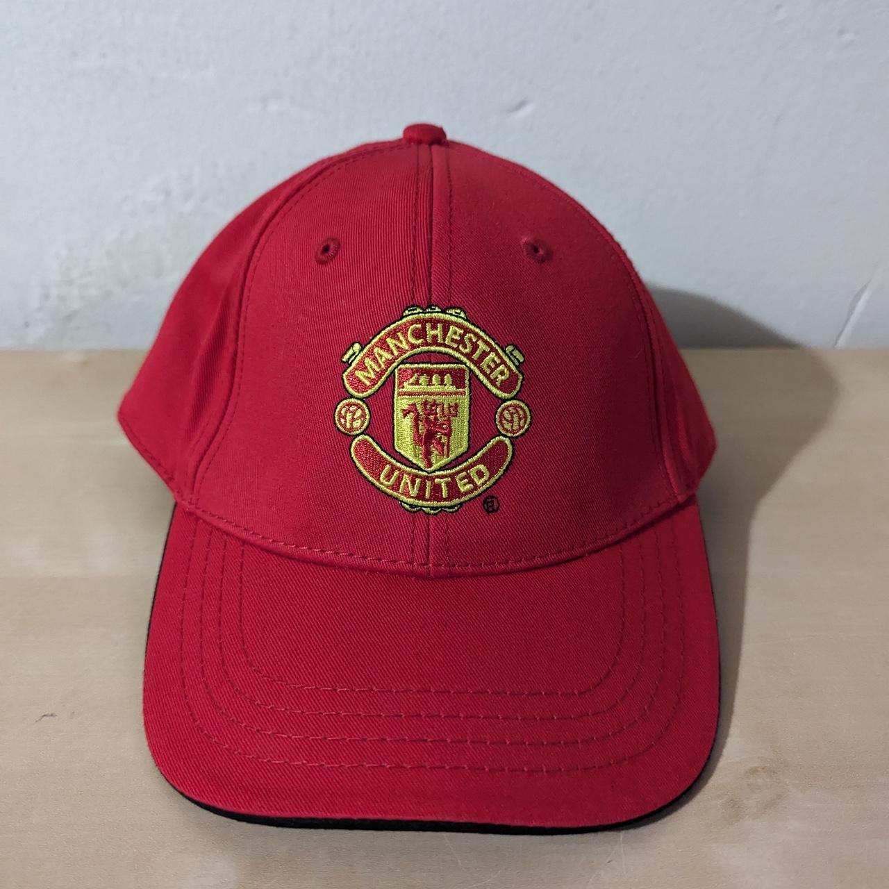 Manchester United Red Adjustable Hat Cap Official... - Depop