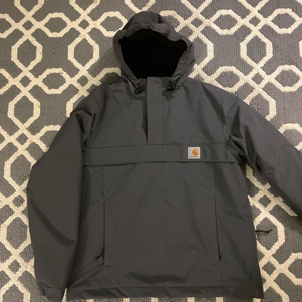 Carhartt WIP Men's Grey Jacket | Depop