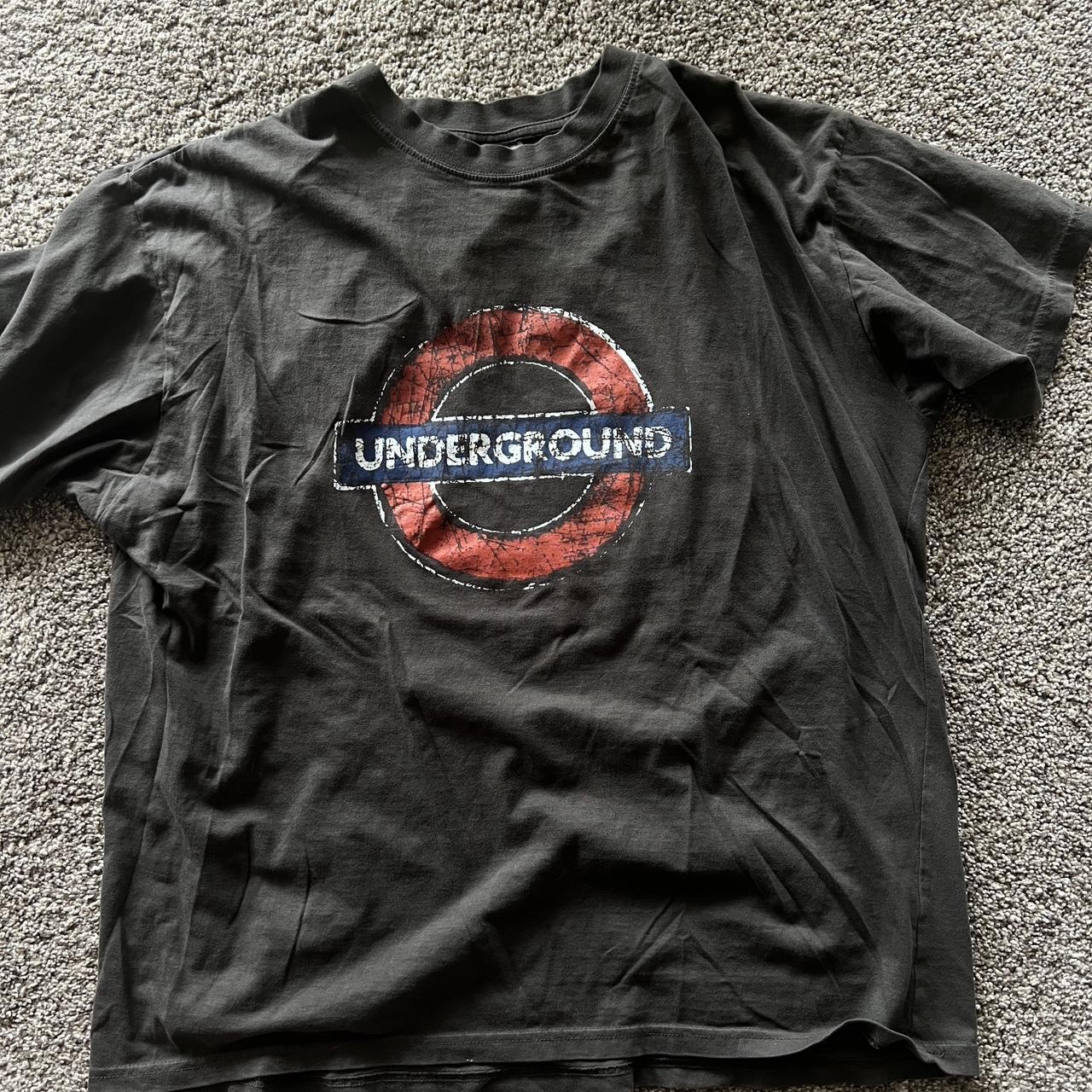 Underground tee - size Xl fits more L Message me... - Depop