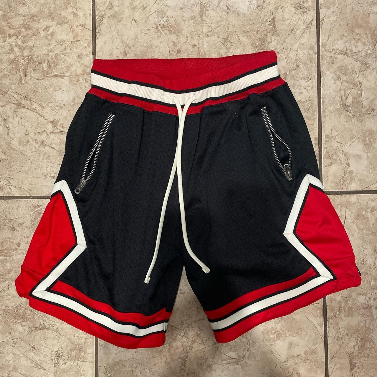 Mnml basketball short Chicago colorway Smoke free... - Depop