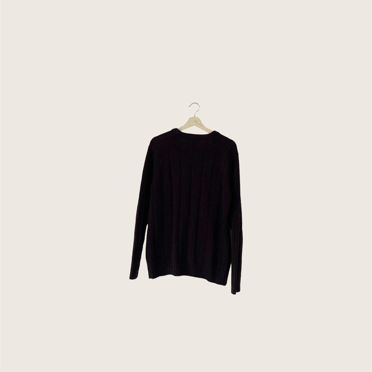 James Pringle dark purple ribbed jumper In good... - Depop