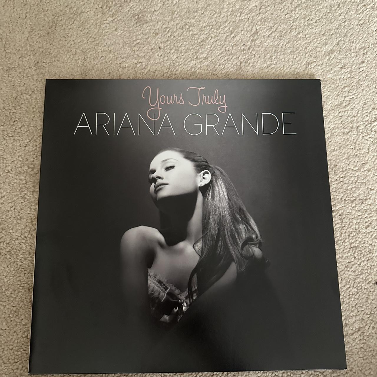 ariana grande yours truly vinyl never been used - Depop