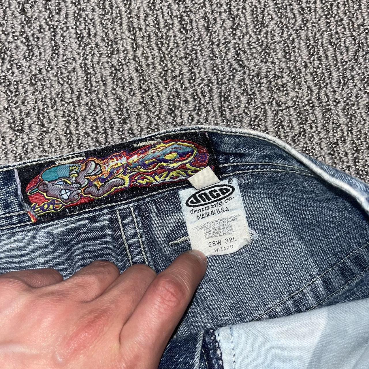 Vintage jnco wizard jeans 28 inch waist 29 inch... - Depop