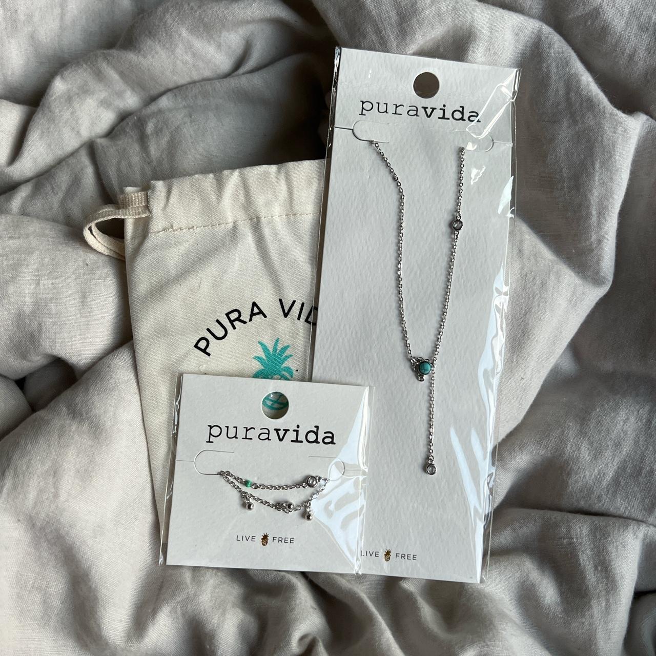 Pura Vida Women's Silver Jewellery | Depop