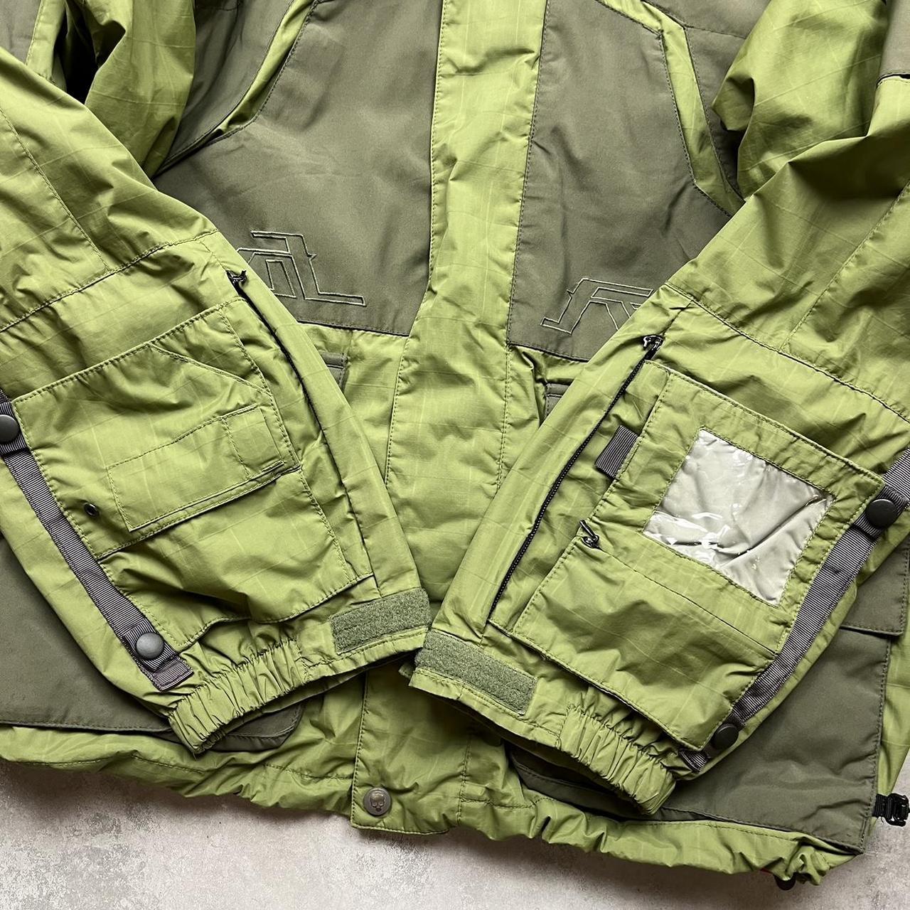 Vintage Analog jacket Green Details Ultra... - Depop