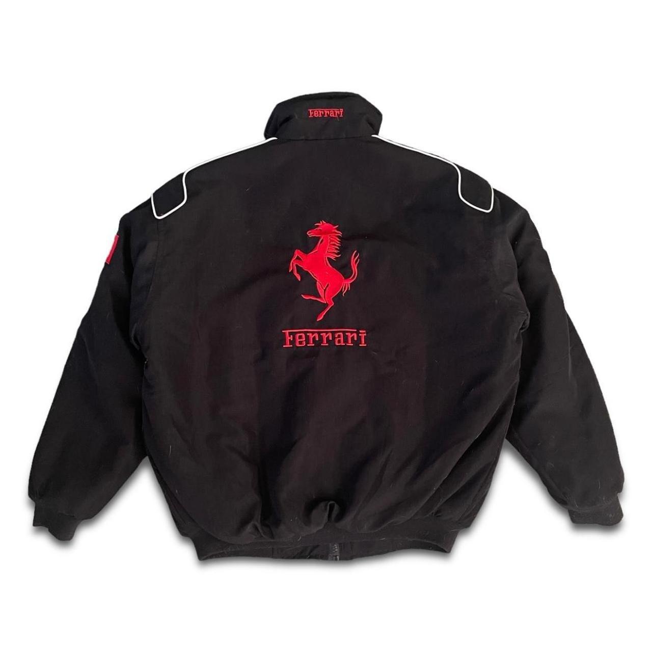 Vintage Ferrari Jacket Fits size Xs-S Perfect condition - Depop