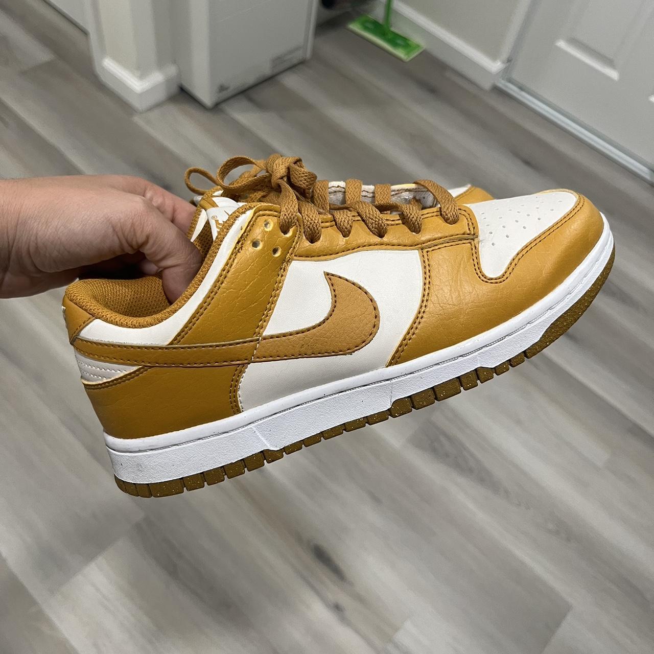 Used woman nike dunks worn a couple of times , not... - Depop