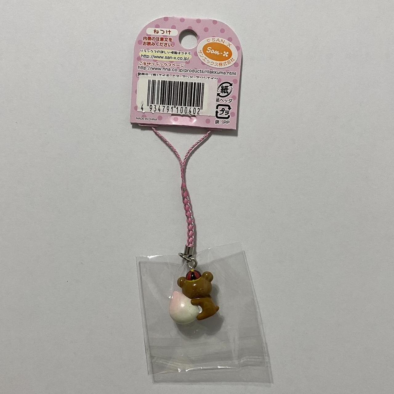 Rilakkuma peach keychain 🍑 - from Japan - Rare... - Depop