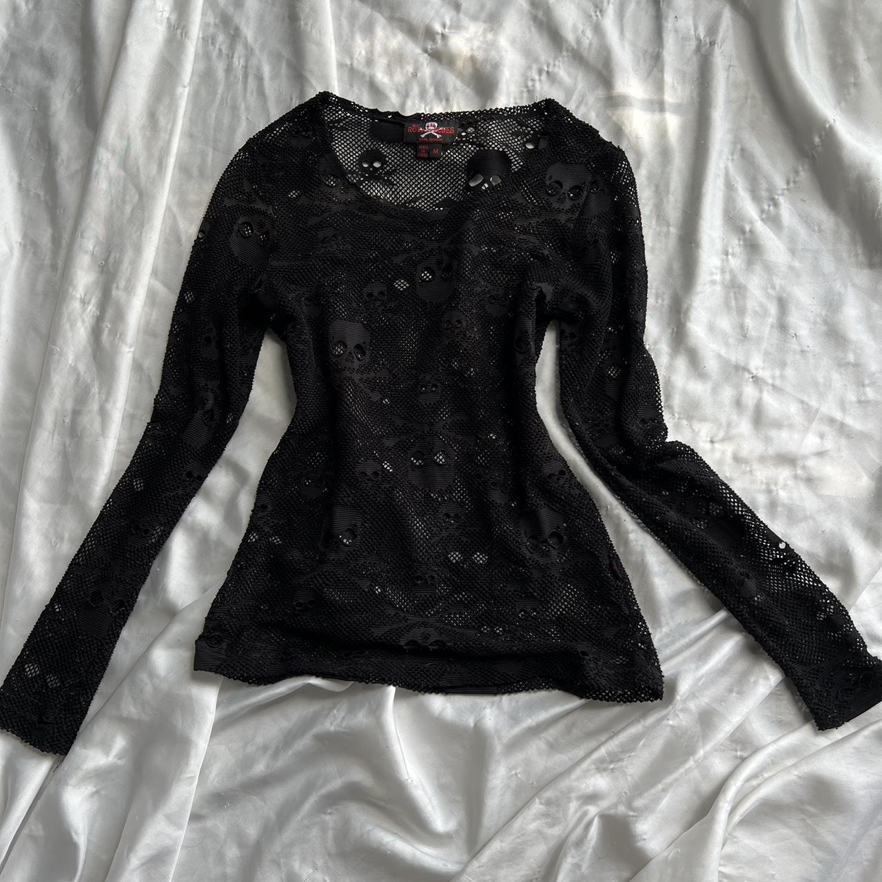 Royal Bones Mesh Skull Top Hole on one side of the arm - Depop Royal Bones Mesh Skull Top Hole on one side of the arm - Depop