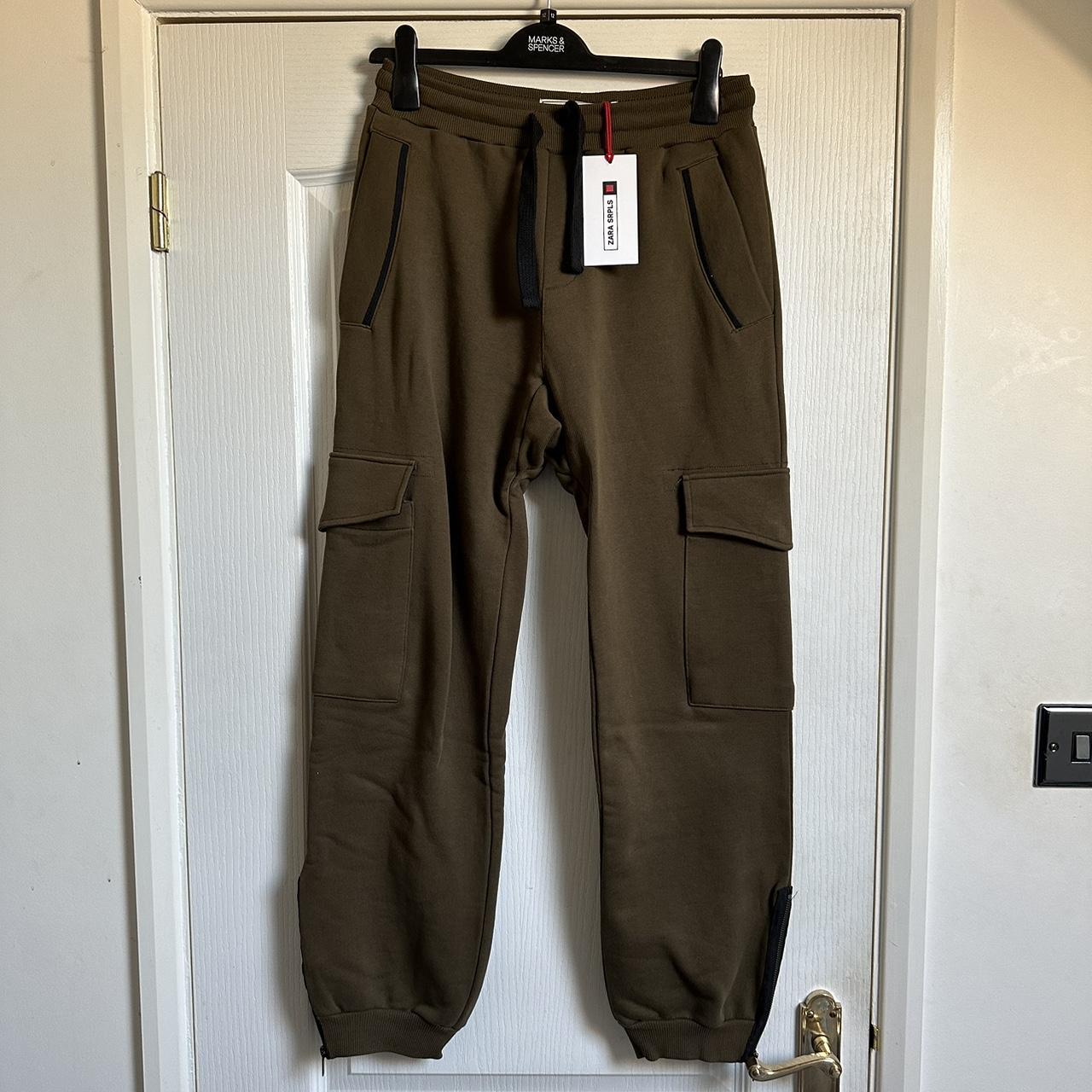 Zara SRPLS tracksuit joggers size Small Brand new... - Depop