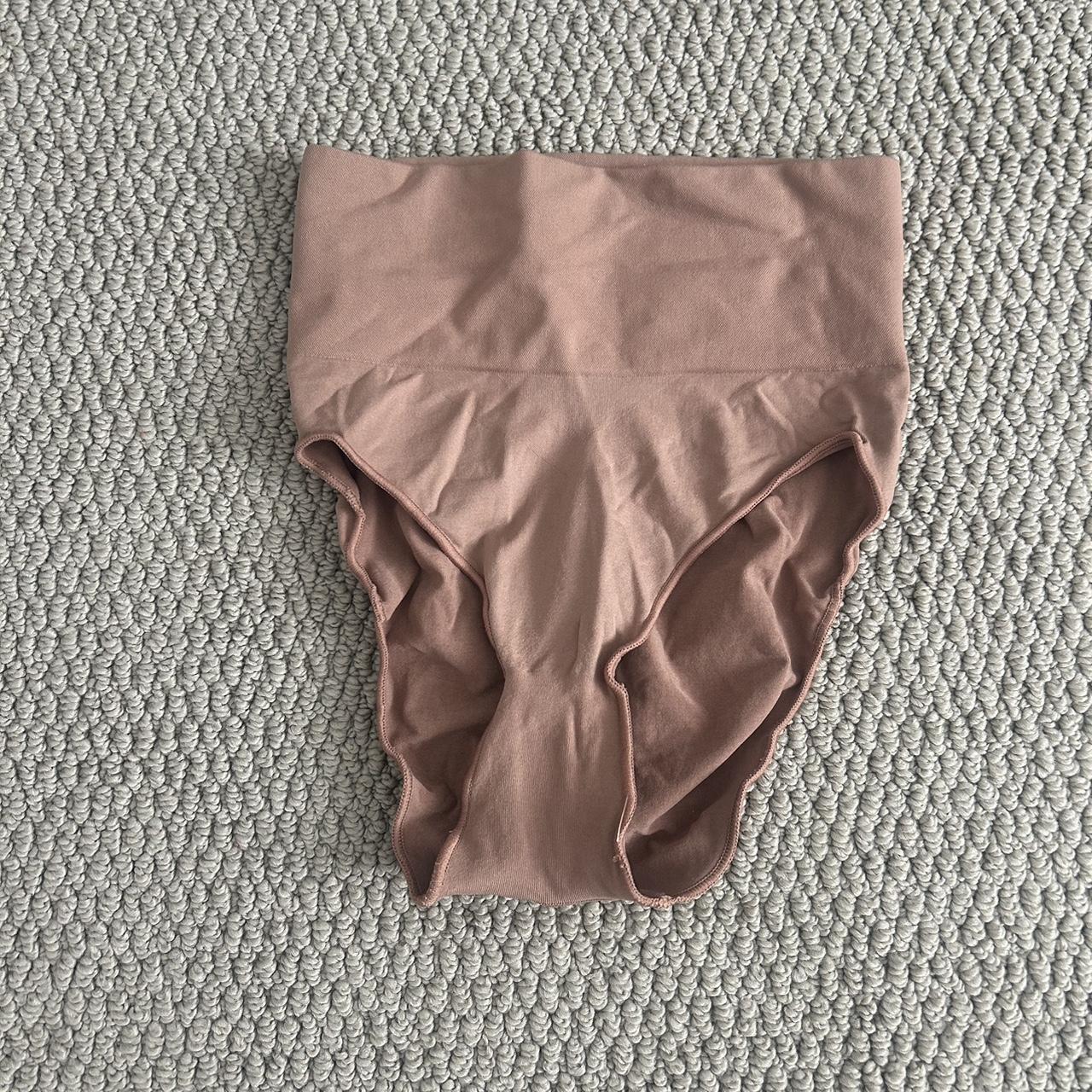Never worn skims shapewear in a beige color Size:... - Depop