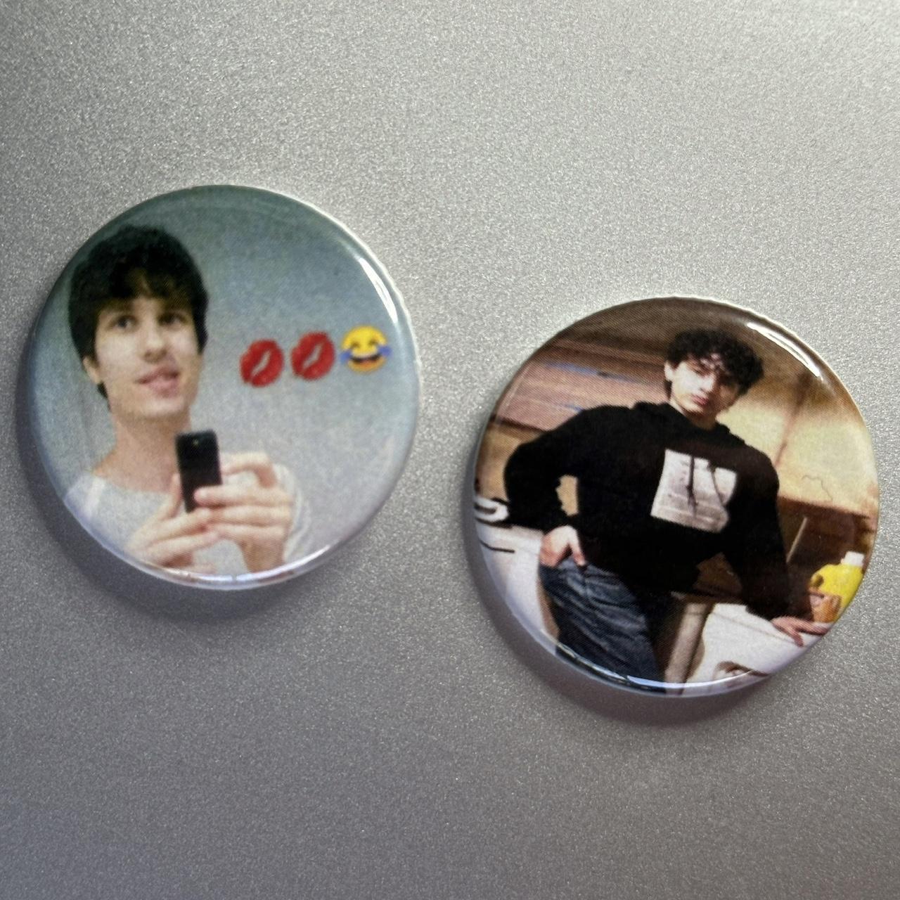 Slushy Noobz button pin badge set 🖤 price is for... | Depop