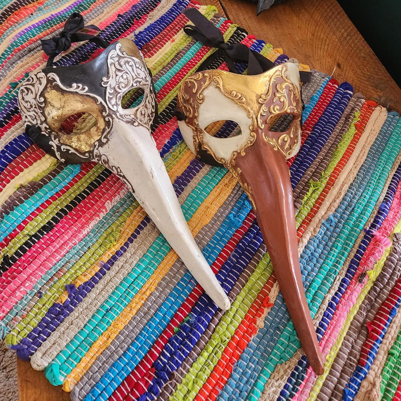 MASQUERADE Birds Beak MASKS X 2 - Two identically... - Depop