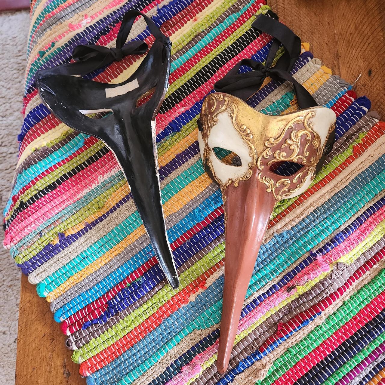 MASQUERADE Birds Beak MASKS X 2 - Two identically... - Depop