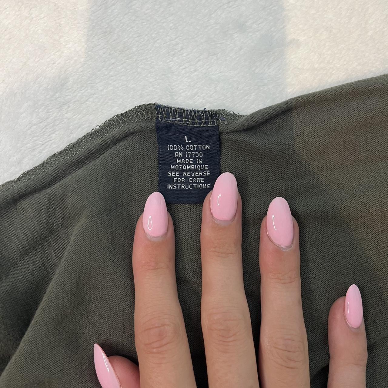 Army Green oversized T-Shirt 💚 No label but most... - Depop