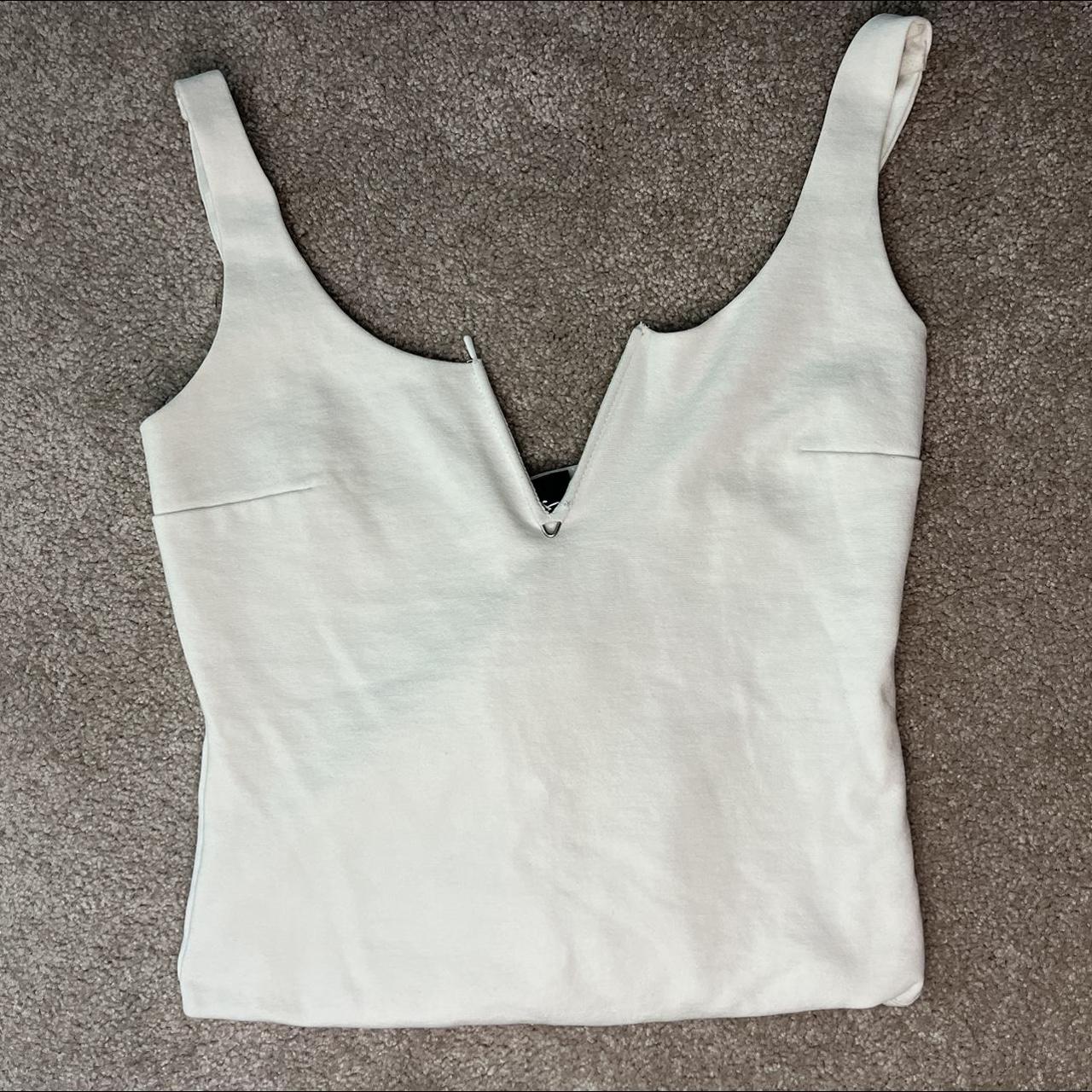 White Lulus body suit🤍 Labeled as size s #glam... - Depop