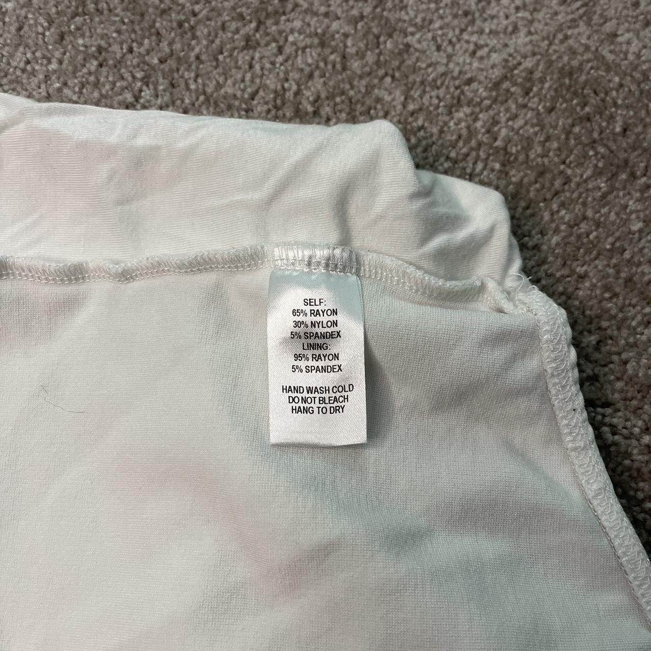 White Lulus body suit🤍 Labeled as size s #glam... - Depop