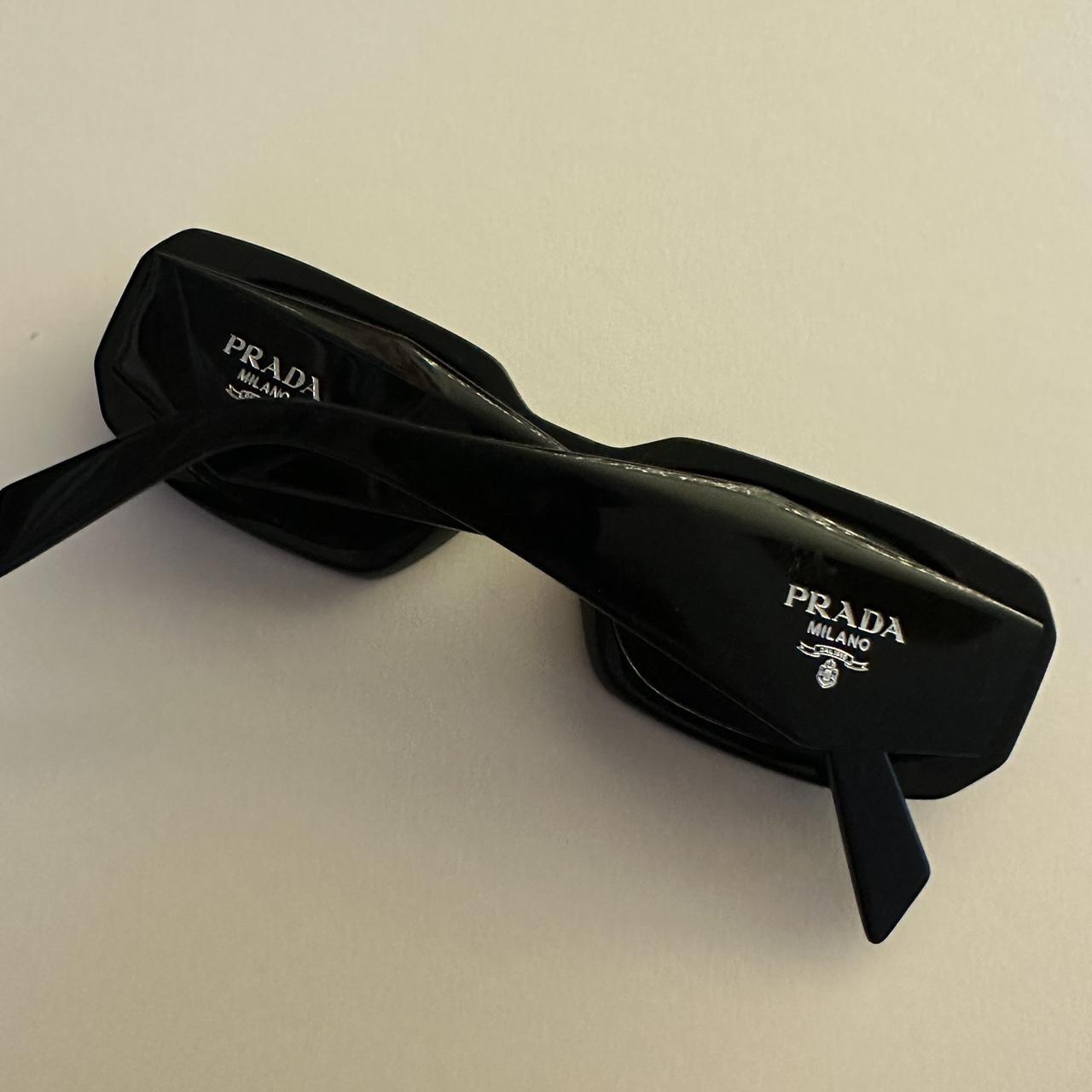 PRADA AUTHENTIC PR 17WS 1AB5S0 BLACK Worn once for... - Depop