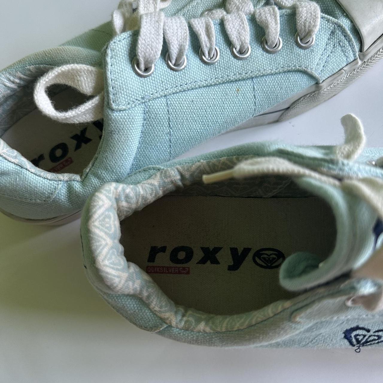 vintage roxy platform sneakers size 8 - Depop