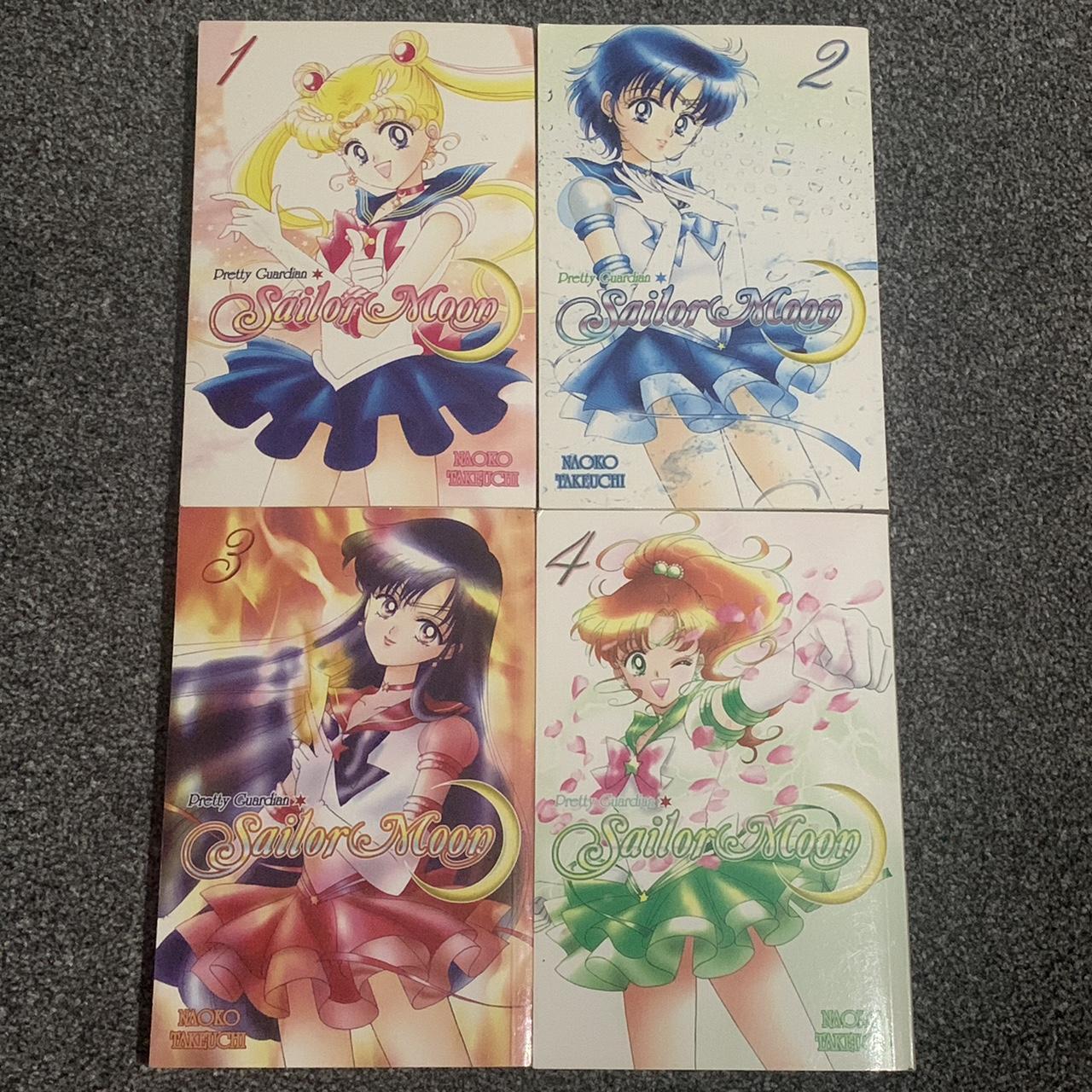 Pretty Guardian Sailor Moon Vol 1-4 ♡ all first... - Depop