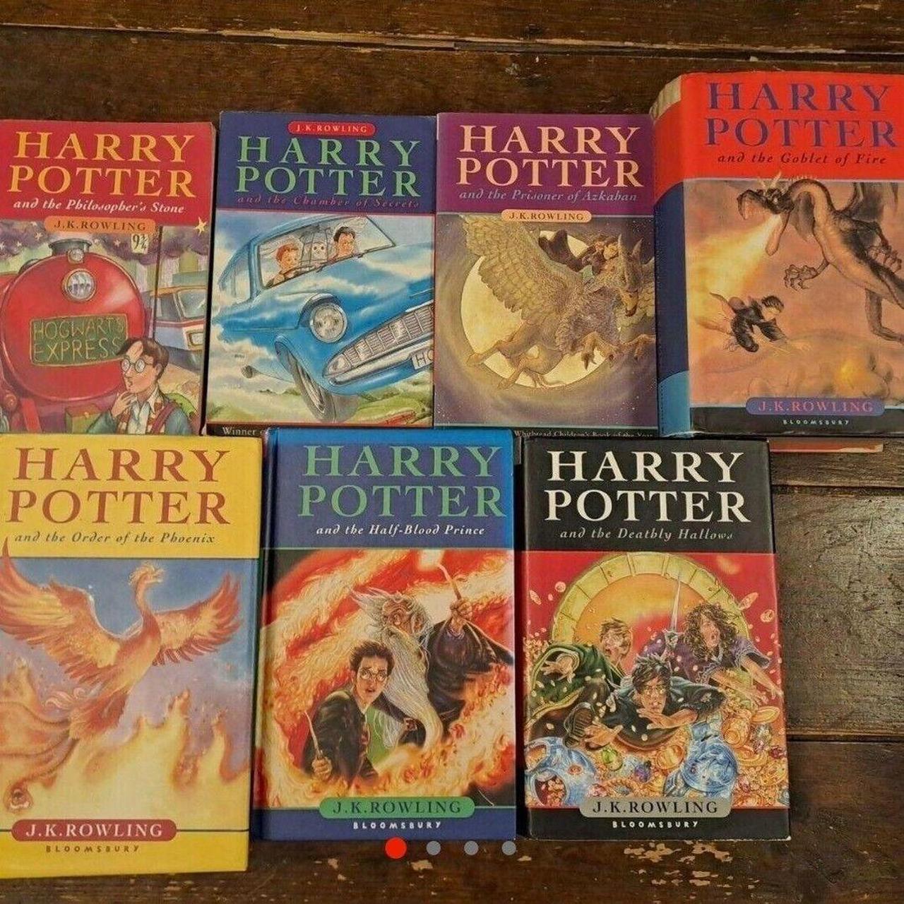 Harry Potter Hardback Paperbk Books Complete Full... - Depop