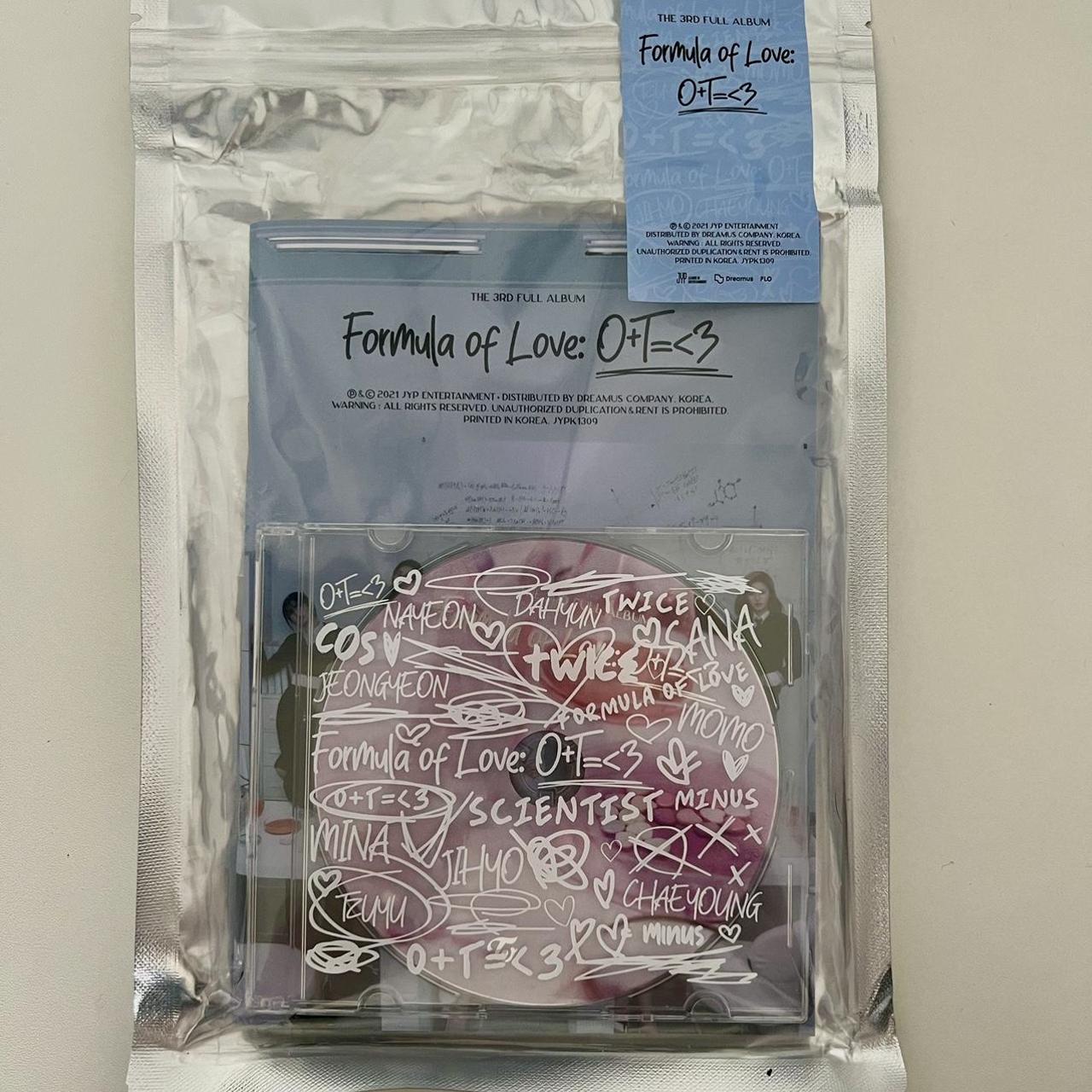 🧪 Twice: formula of love - result file version -... - Depop