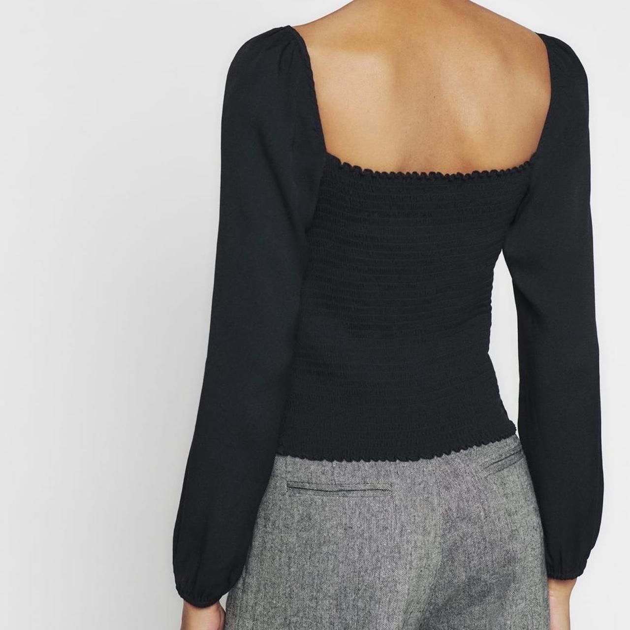 Reformation Reign top black Size 2 - Depop