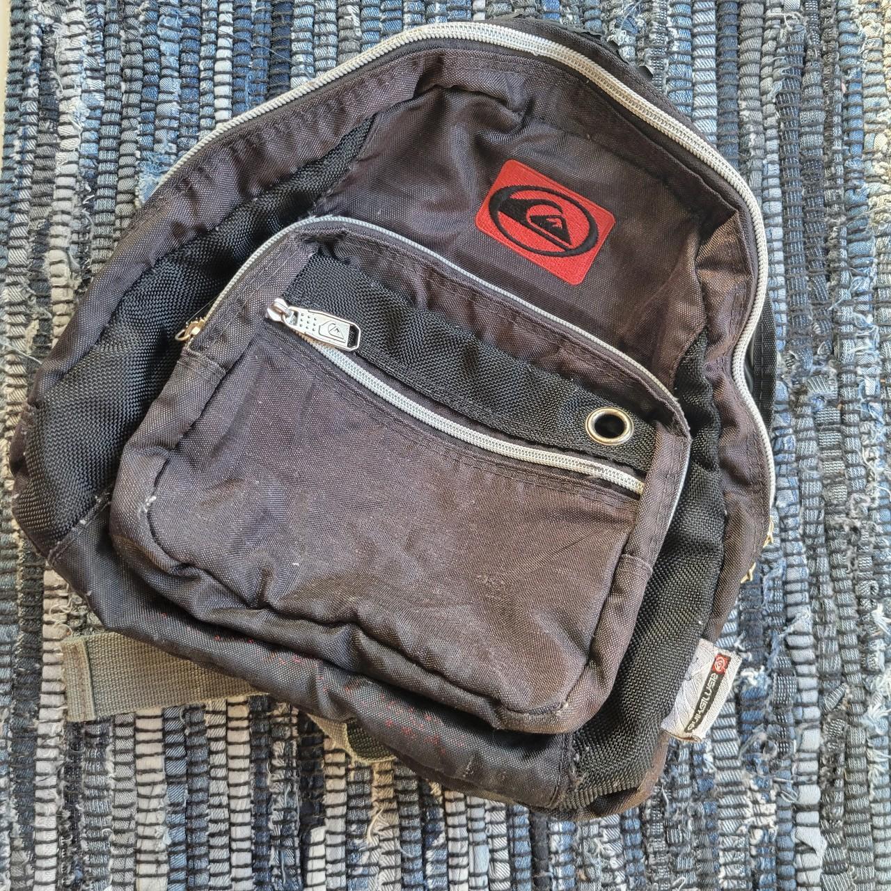 Quiksilver Men's Black Bag | Depop