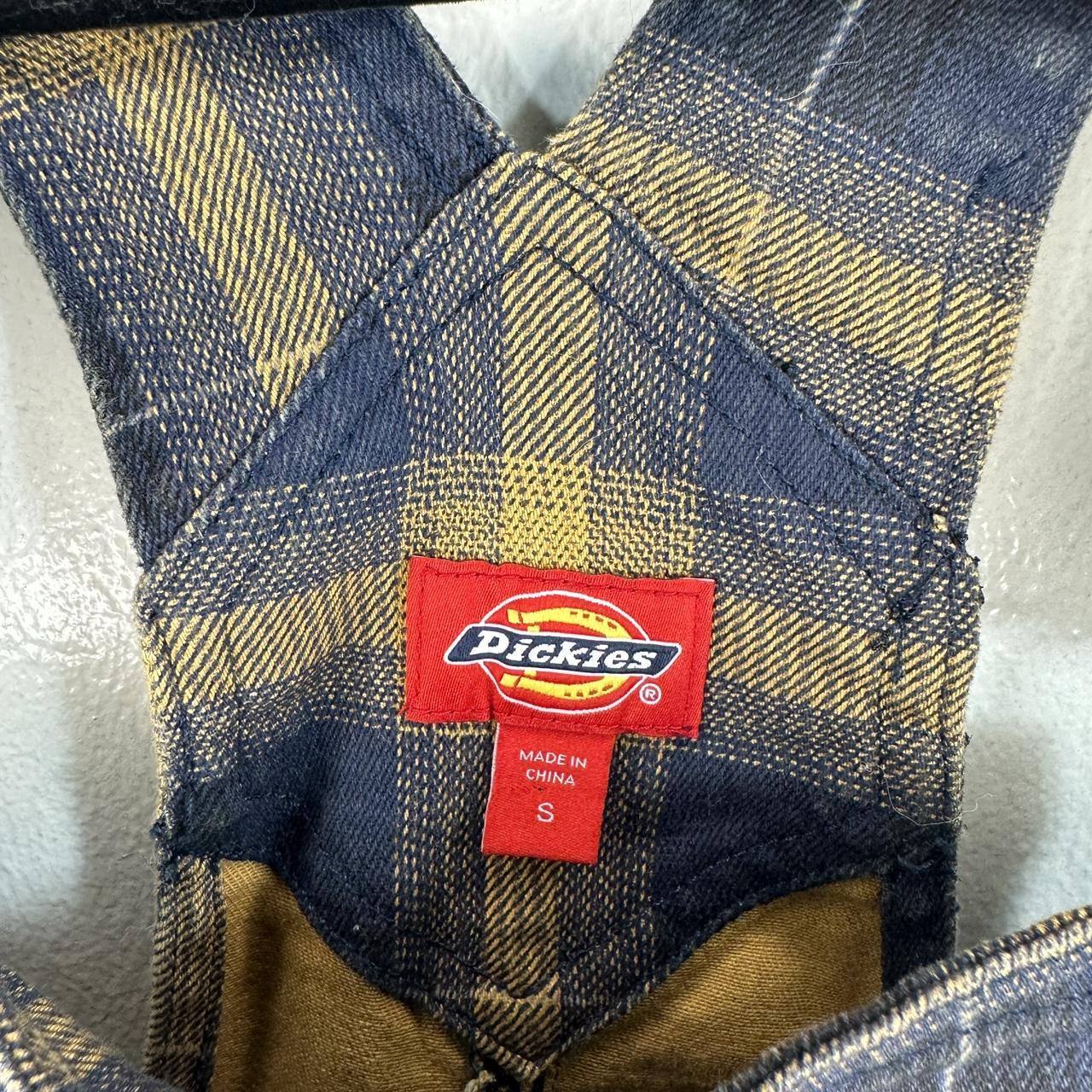 Super cute skater punk plaid denim dickies overall... - Depop