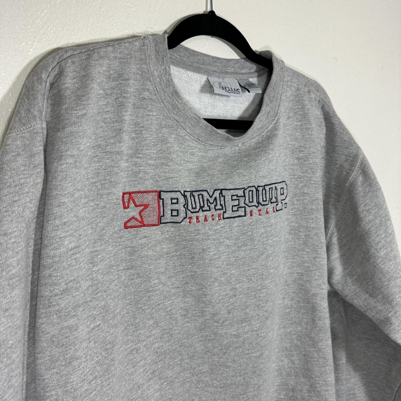 Vintage 90s bum equipment track star crew neck. Size... - Depop