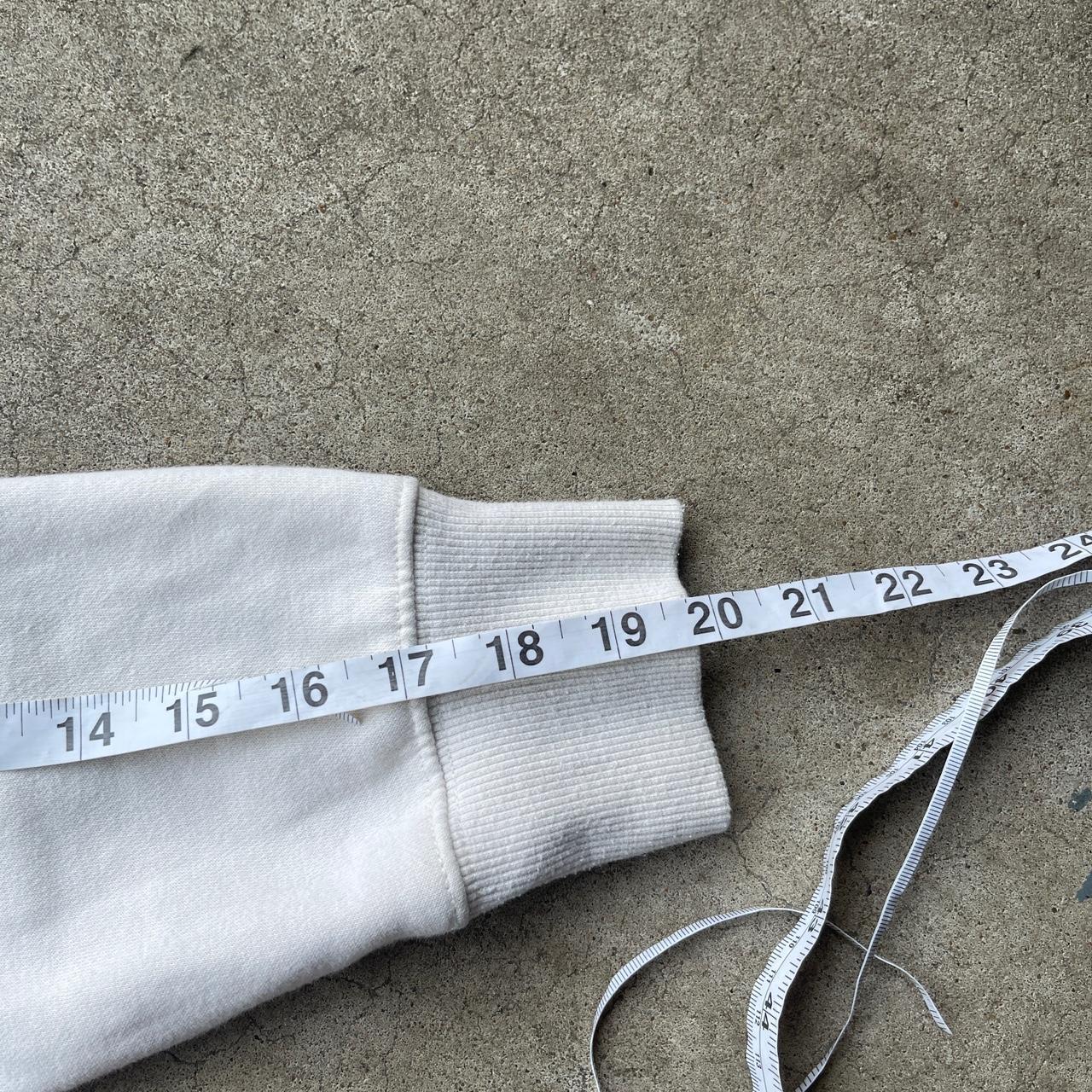 Y2K 2000s GAP Cream Essentials Baggy Zip-Up Hoodie... | Depop