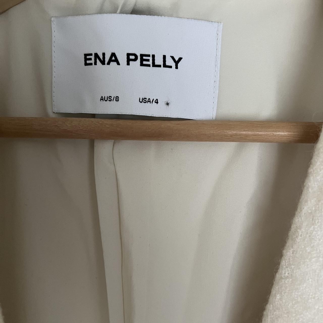 Ena pelly white wool blazer. Never worn only tried on. - Depop