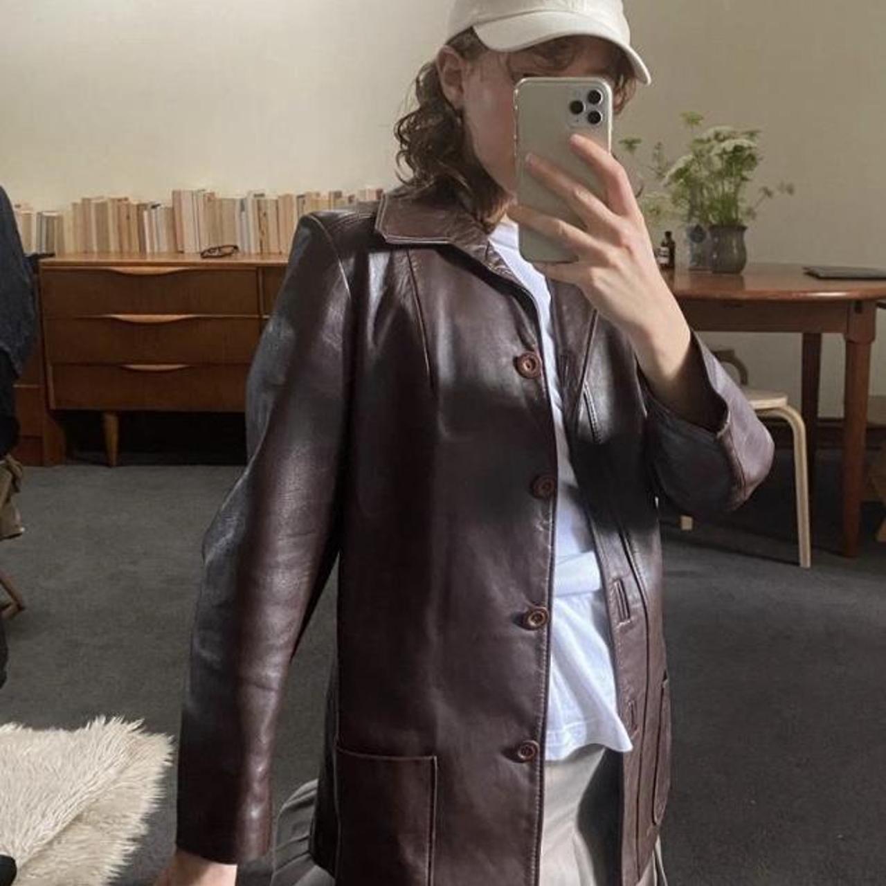 Gorg #vintage chocolate brown #leather... - Depop
