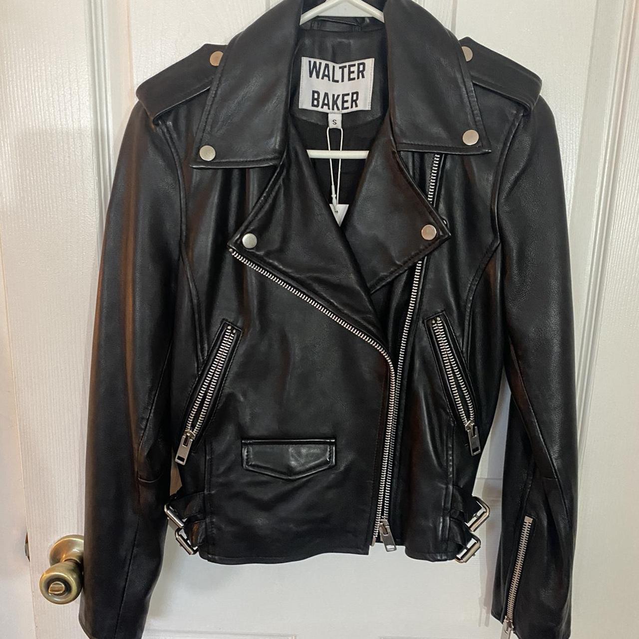 Walter Baker motto leather jacket Never worn - Depop