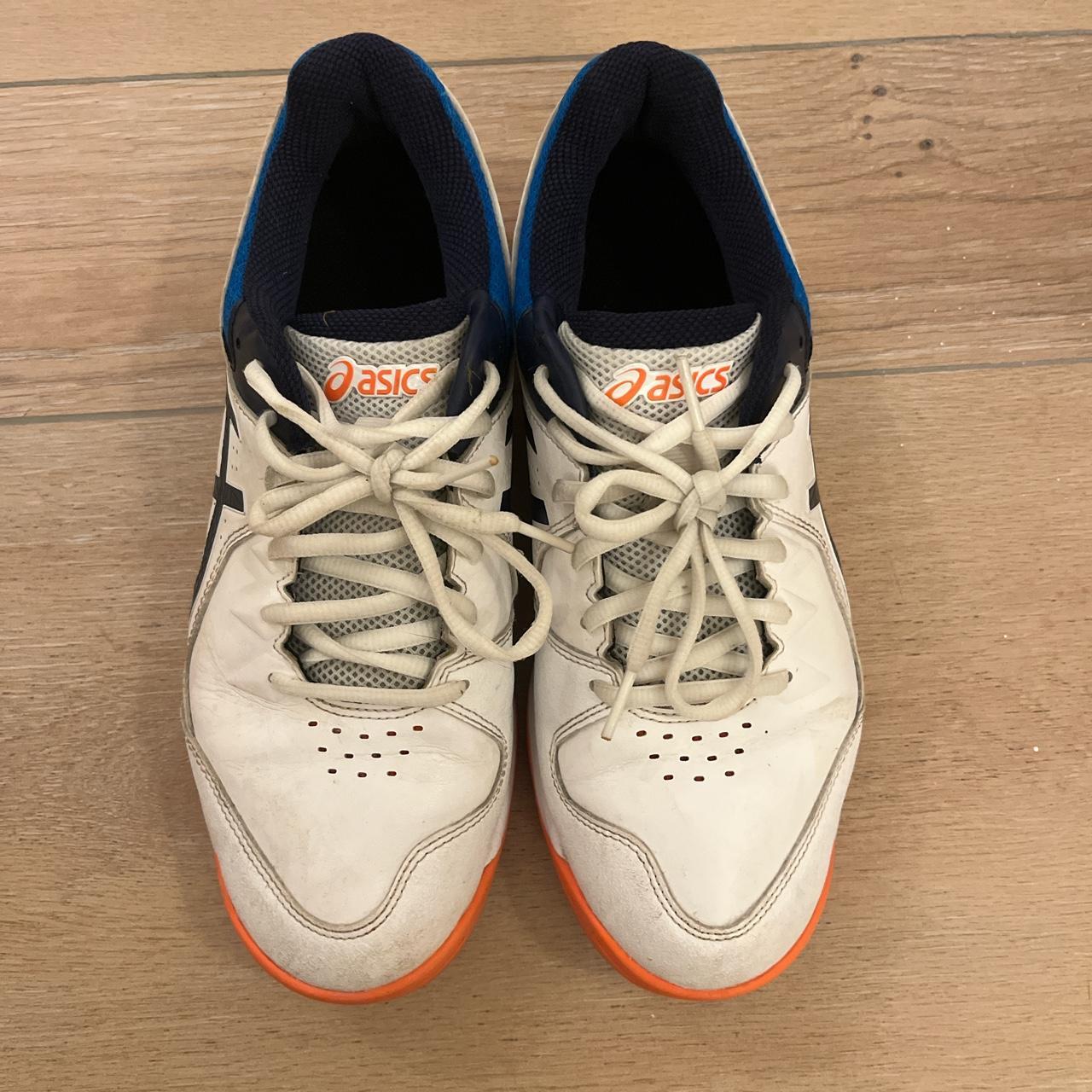 WHITE TRAINERS great condition size: UK 7.5 - Depop