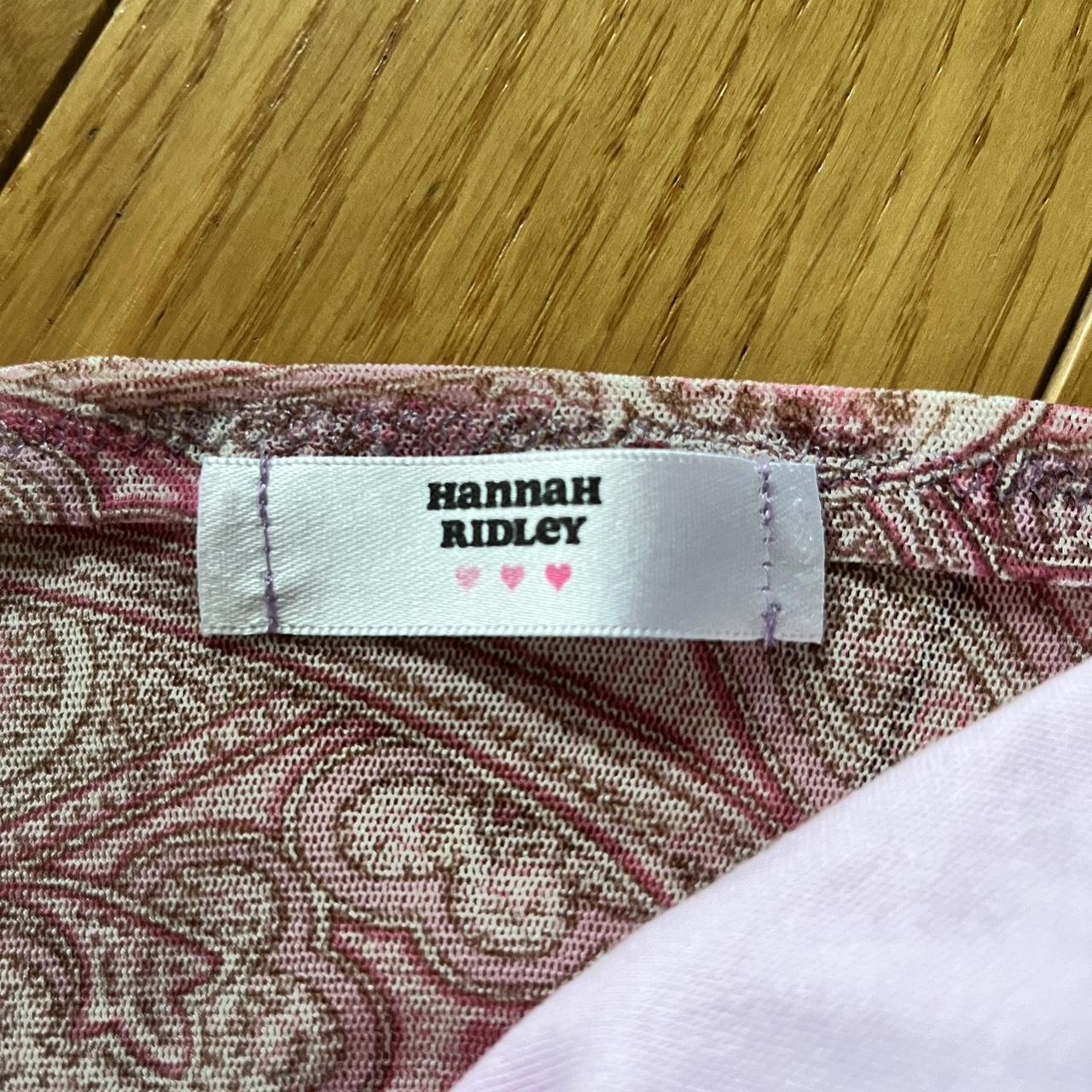 Pink Hannah Ridley paisley design cami top #pink... - Depop