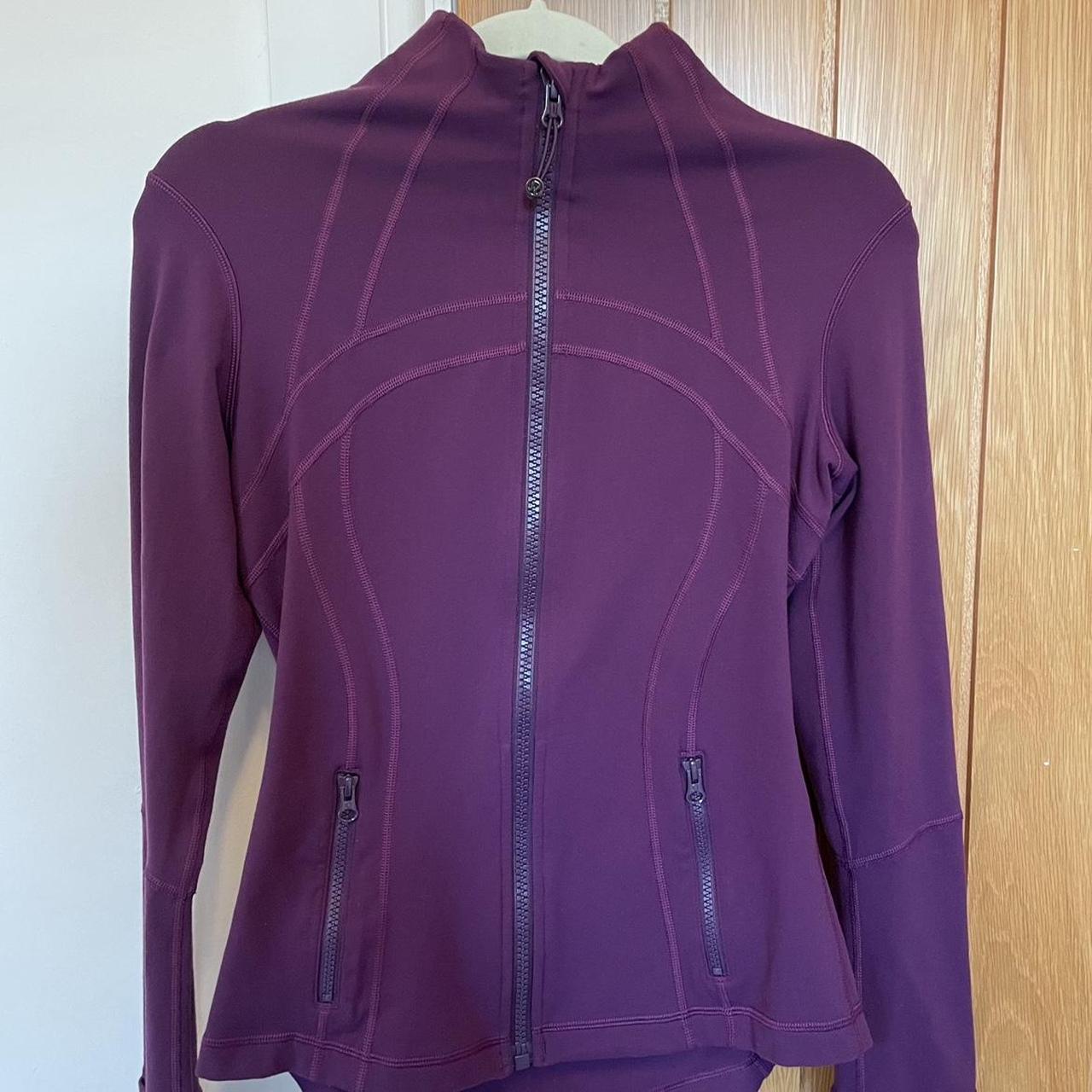 Lululemon Women's Purple Coat | Depop
