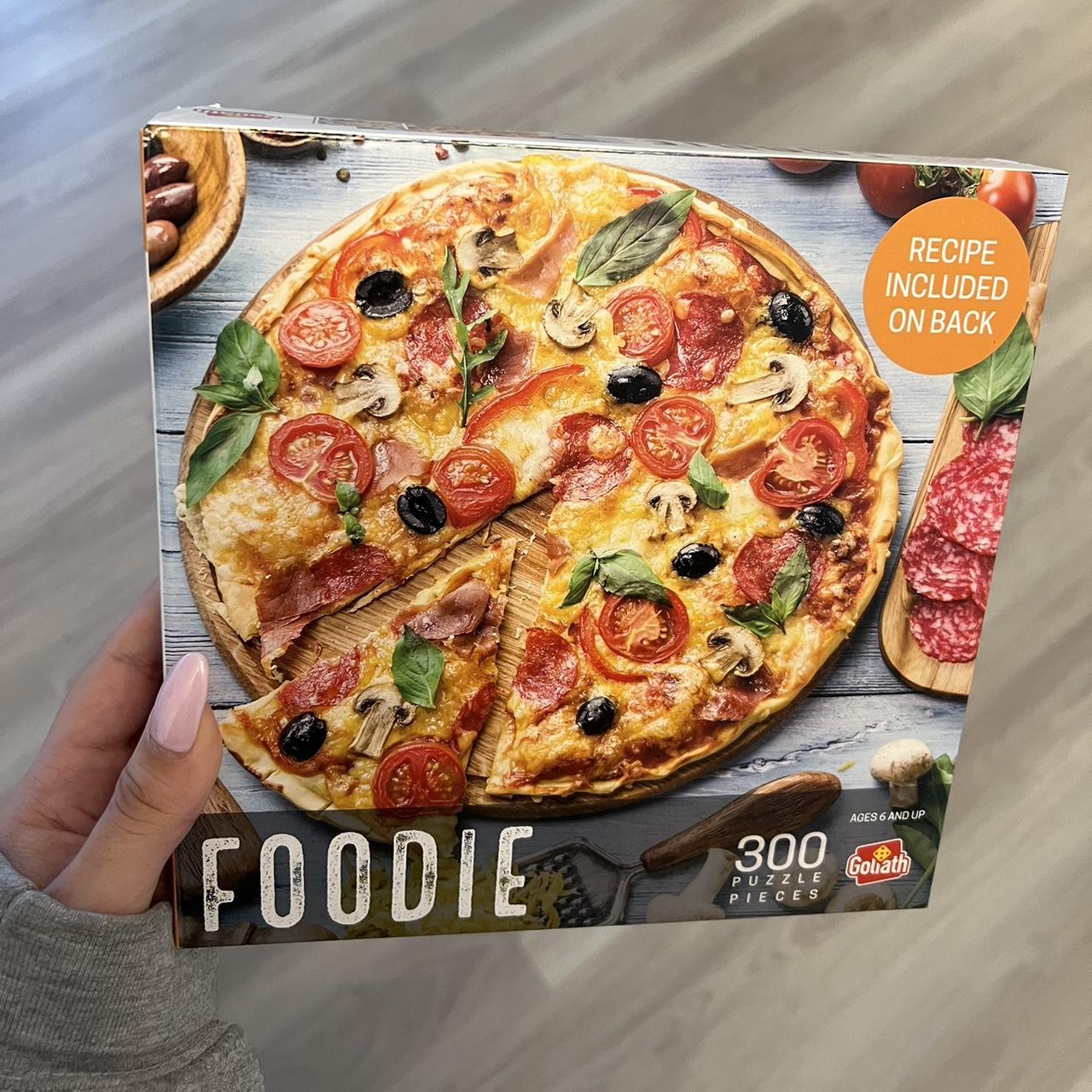 Pizza puzzle 300 piece puzzle! Only done once, comes... - Depop