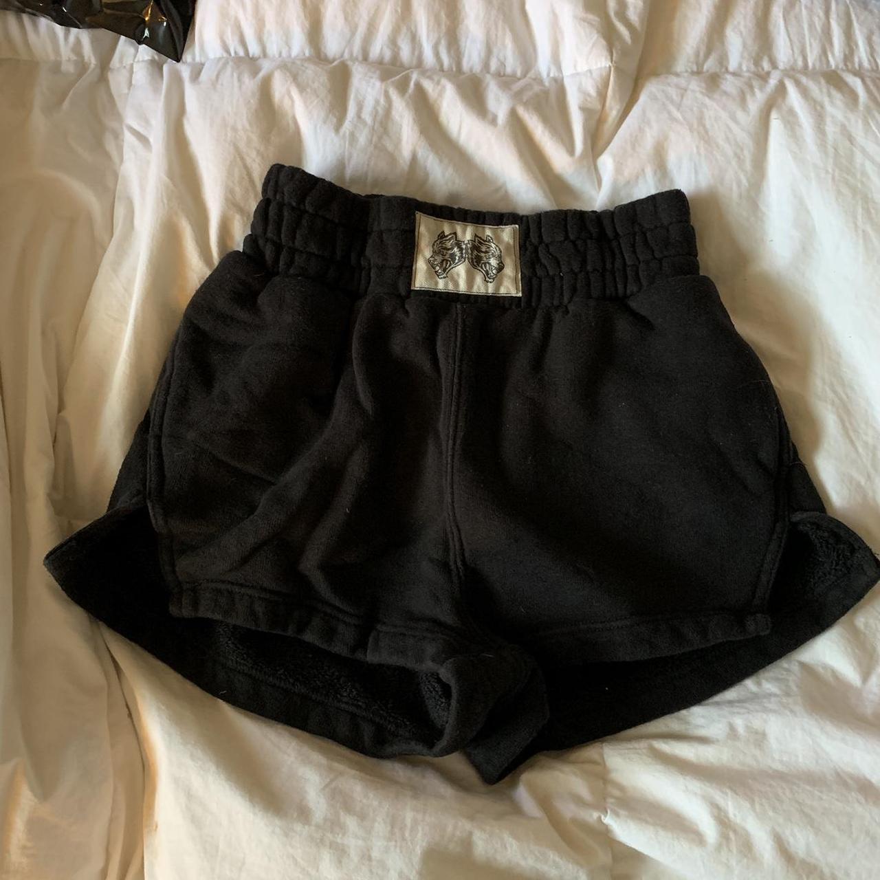 darc sport she iykyk tyler shorts in black size xs,... - Depop