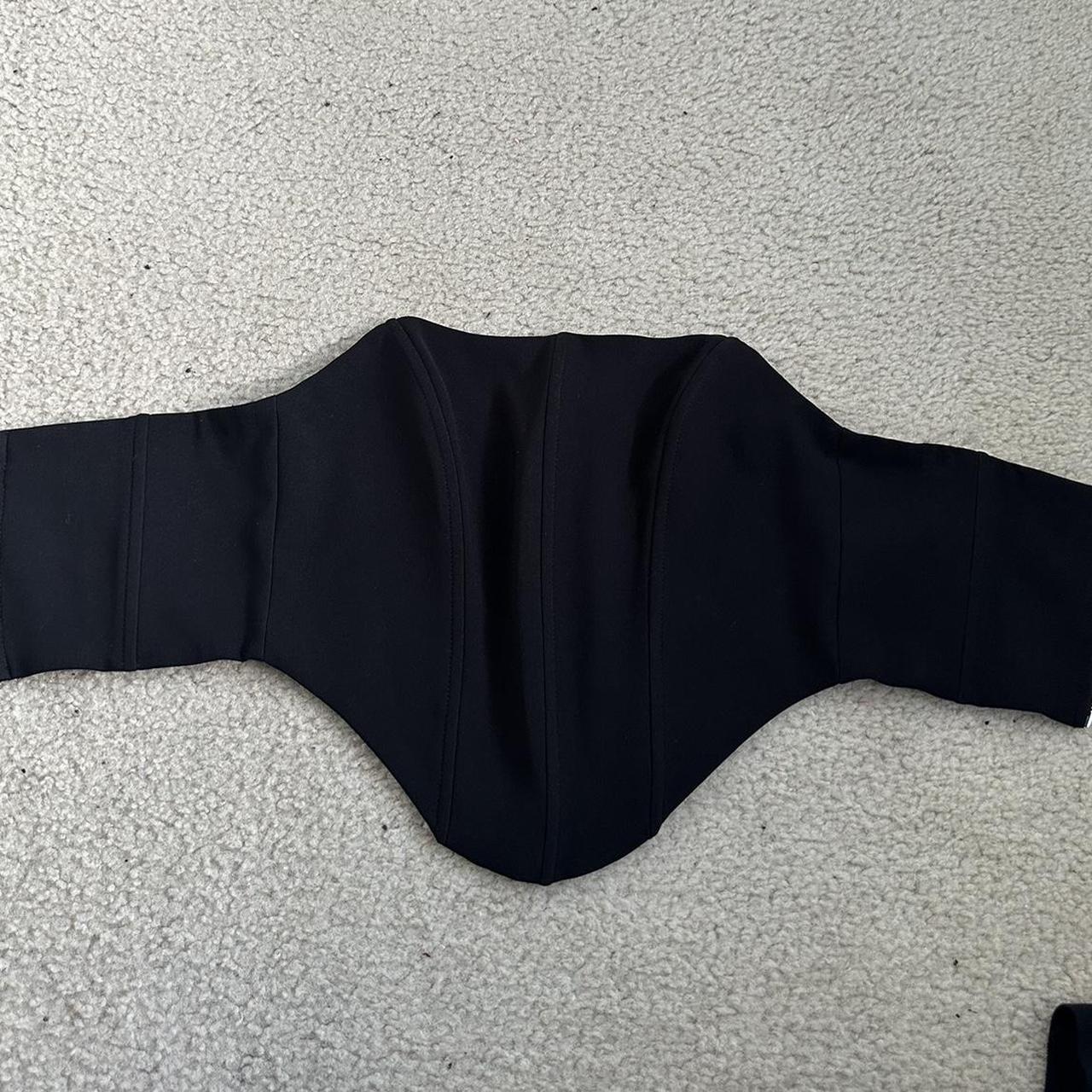 Edikted zip-up corset top. - Depop