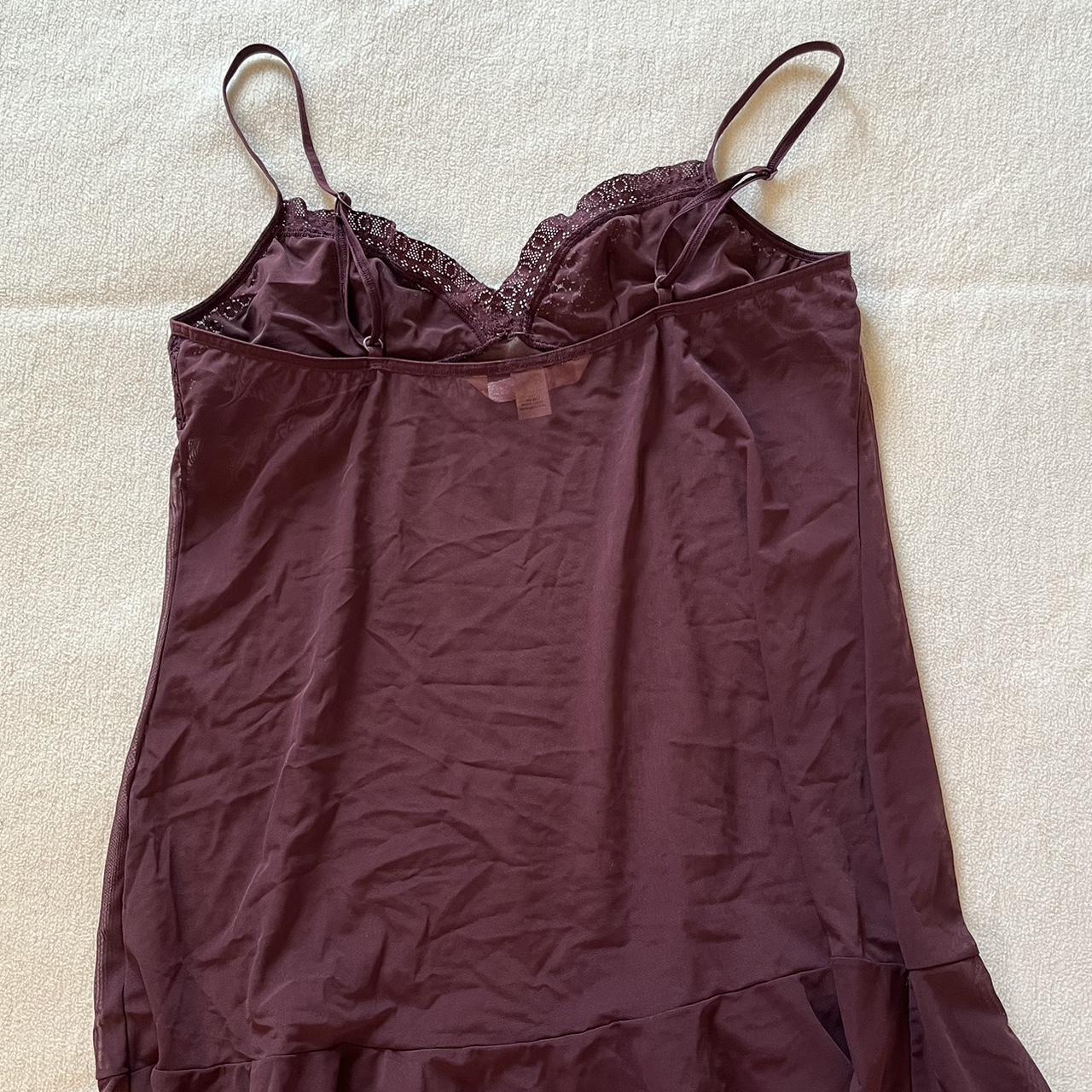 adorable purple coquette victoria’s secret slip... - Depop