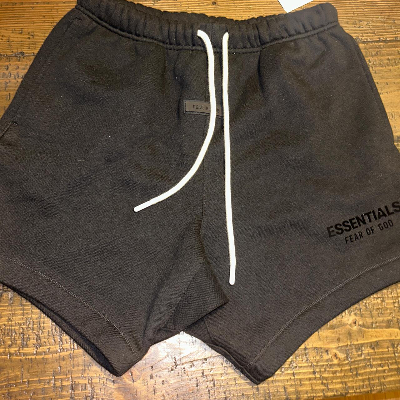 Essentials Fear Of God Shorts - Depop