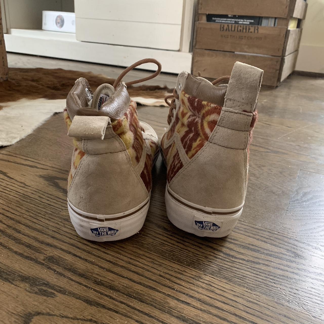 Pendleton woolen mills by Vans. Fleece lined high... - Depop