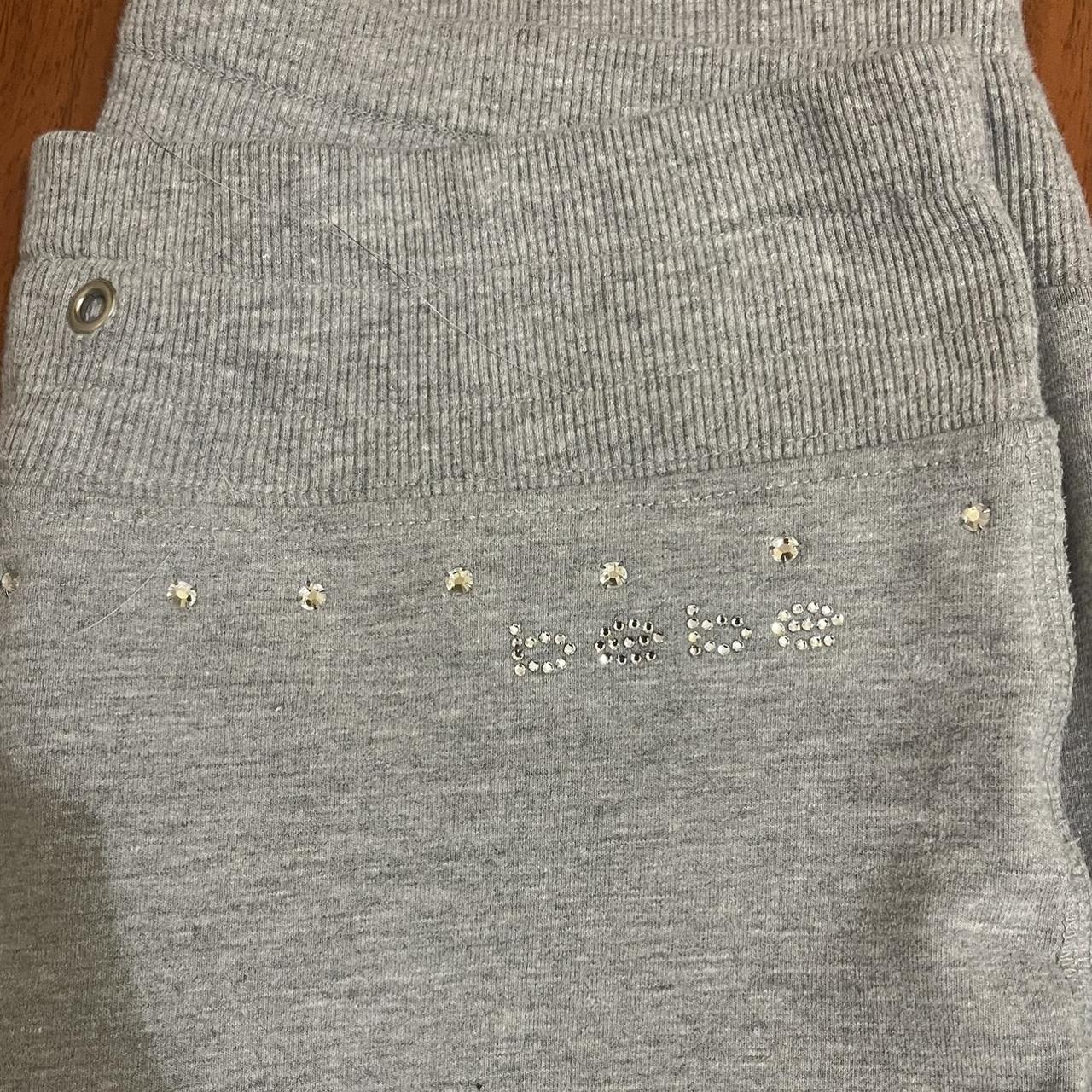 Cute Y2K 2000’s bebe sweats with rhinestone... - Depop