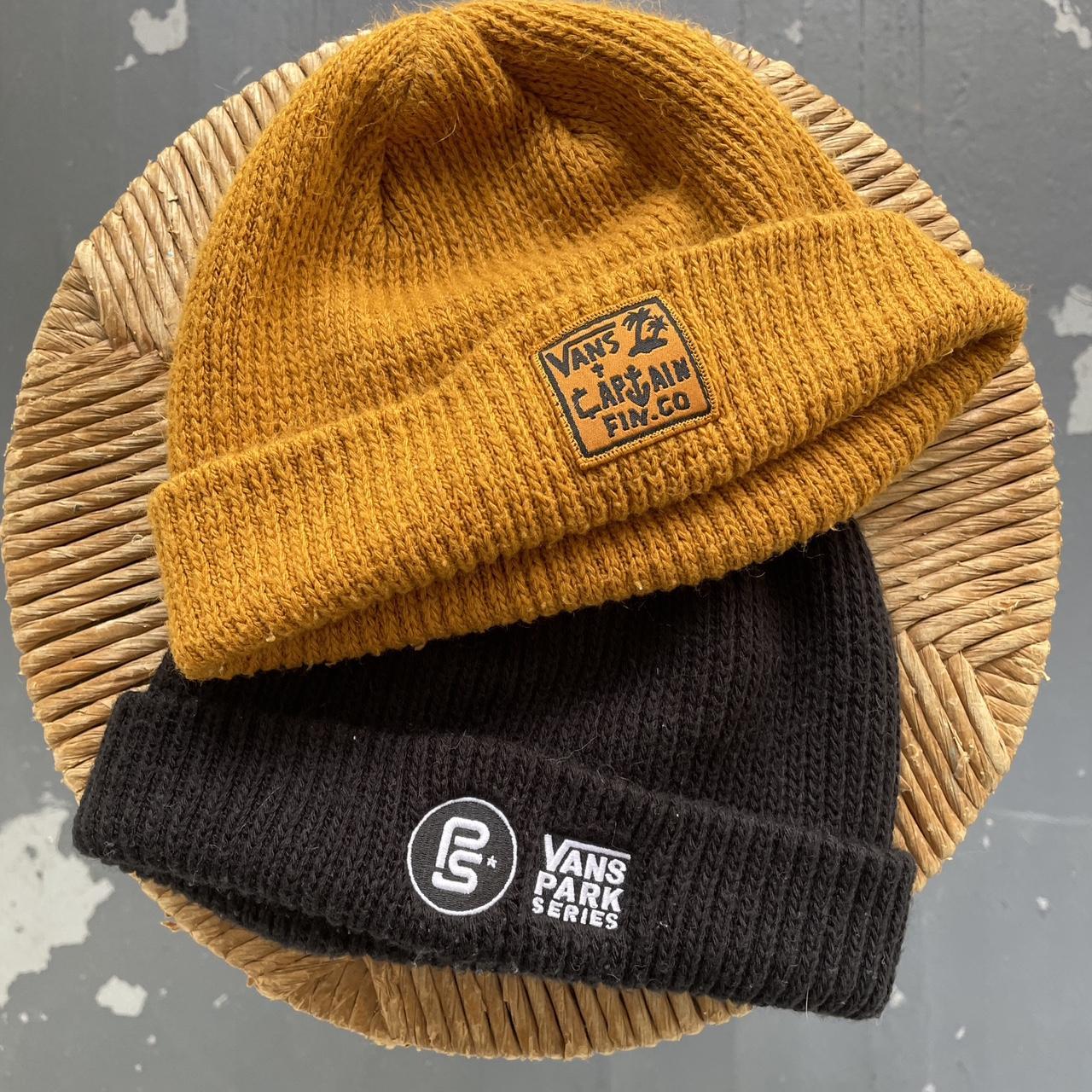 Two Vans beanies #vans #parkseries #winter - Depop