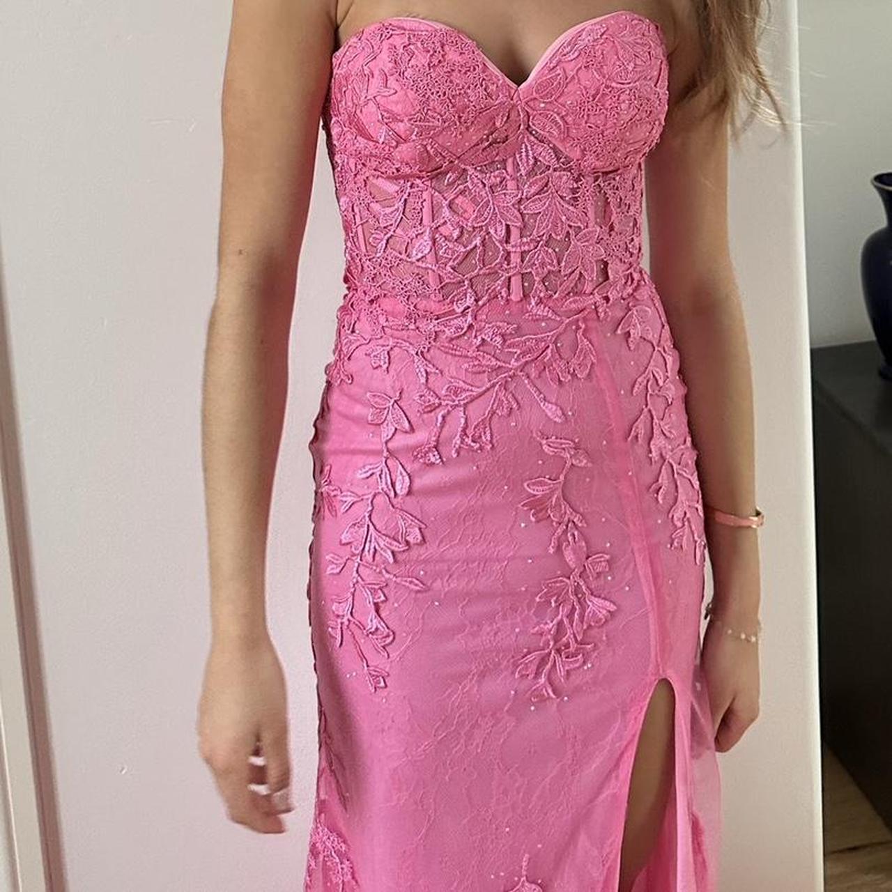 PROM dress for sale. Worn once (included pictures... - Depop
