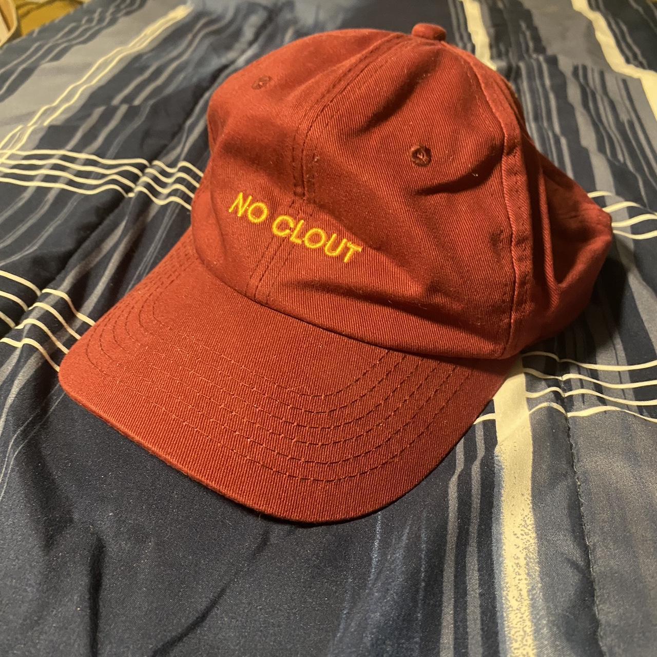 danny duncan red and yellow No Clout hat #streetwear - Depop