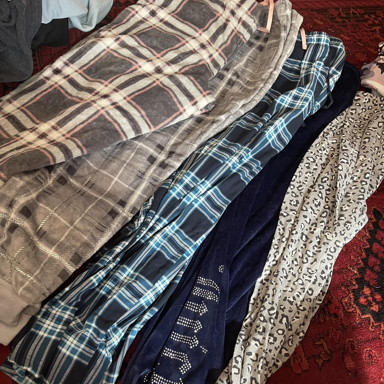 bundle of pj pants range from large-XL - Depop